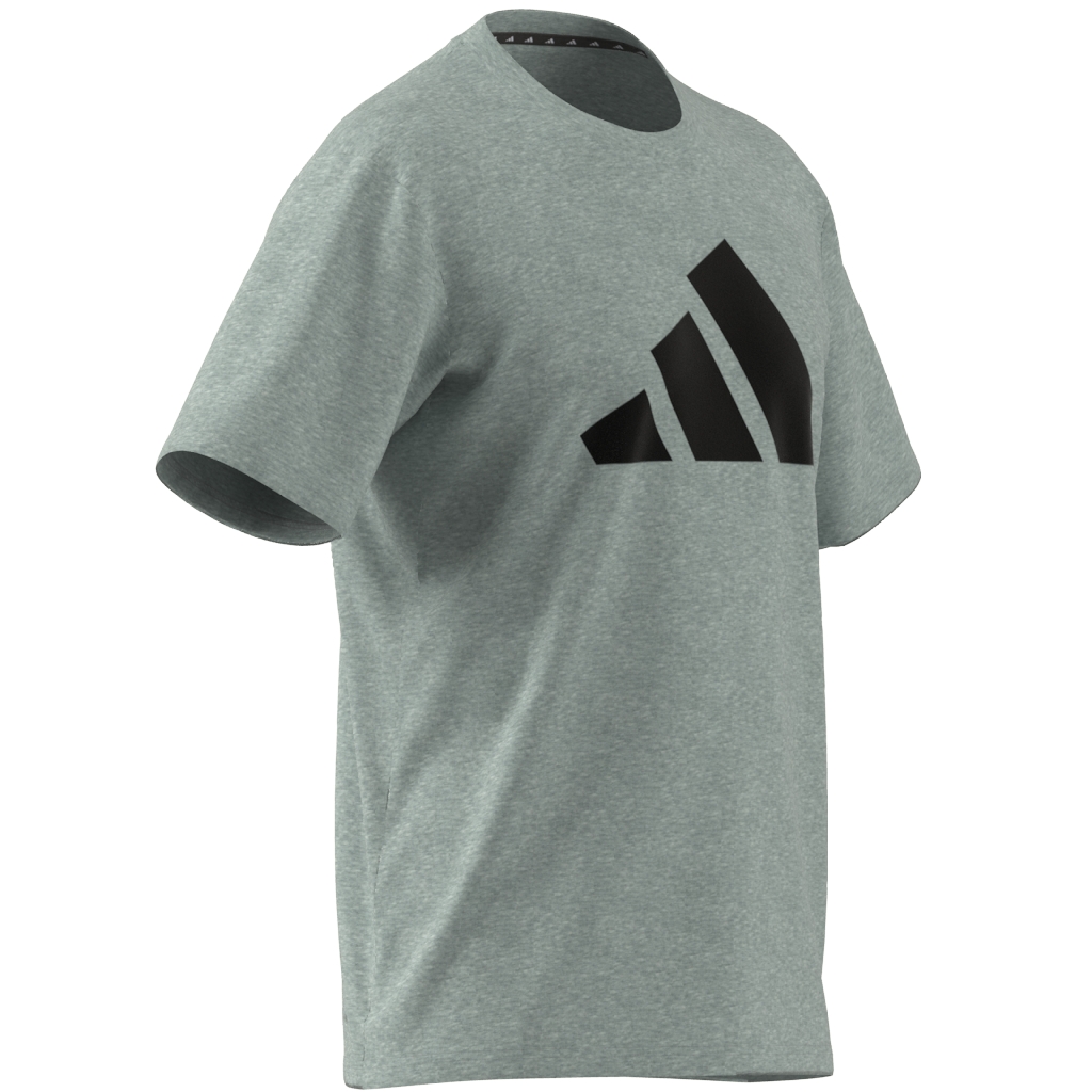 ADIDAS TR-ES FR LOGO T - Fit T-Shirts kurz H - Artikelnummer: IB8276 - 000 MGREYH/BLACK