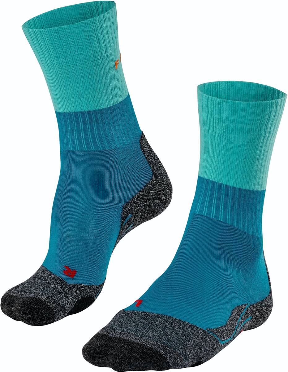 FALKE TK2 Damen Socken - Wander Sock/Strümpfe D - Artikelnummer: 16445 - 6908 lagoon